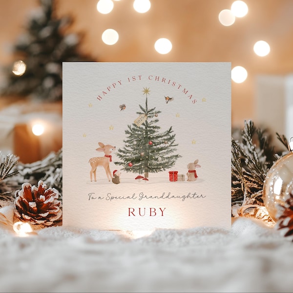 First Christmas Card - Etsy UK