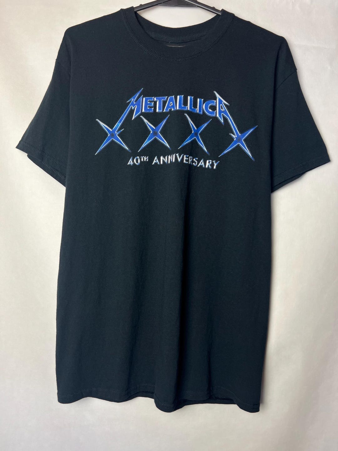 Metallica 40th Anniversary,t-shirt Vintage Black Band Tee for Men or ...