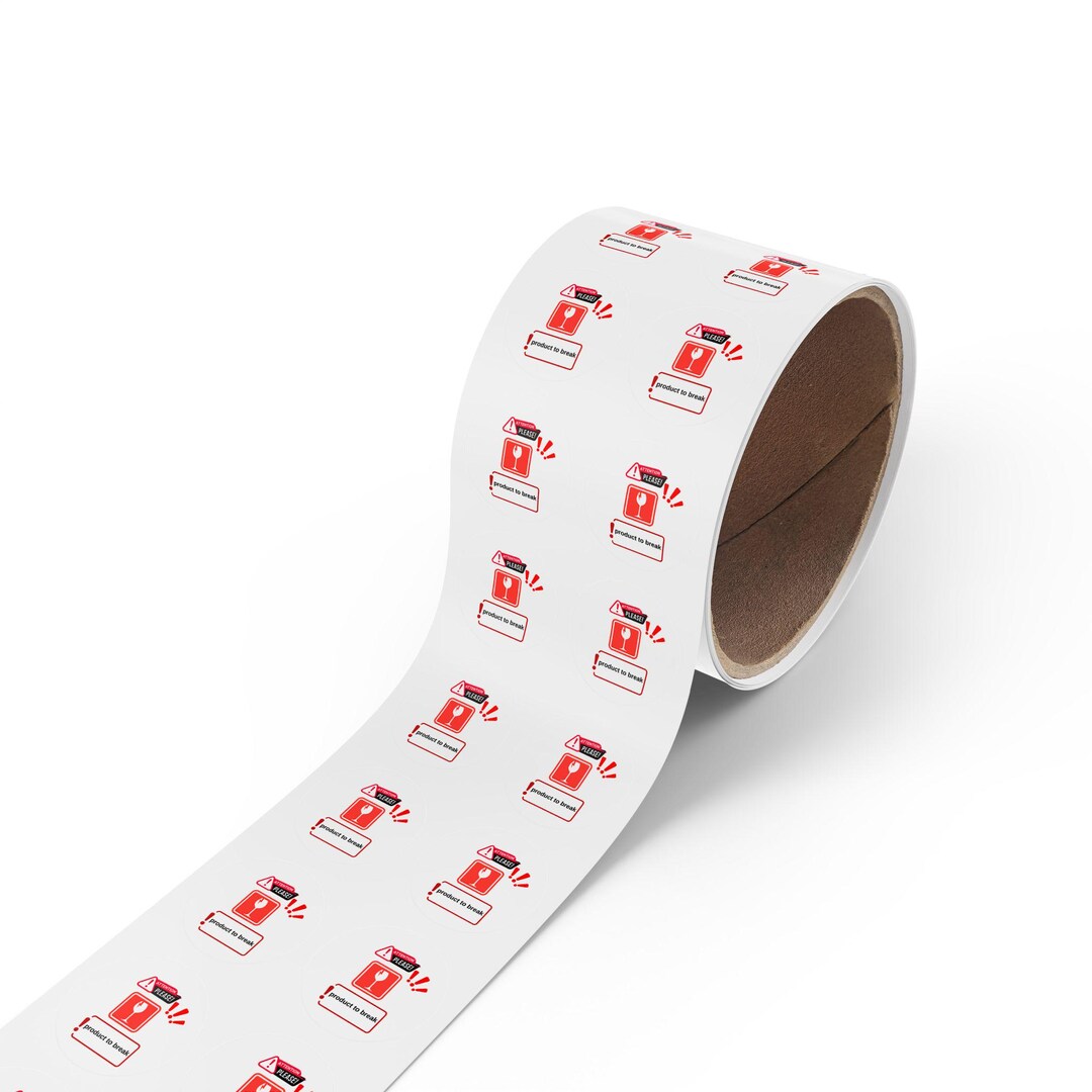 Fragile Packaging Sticker Rolls, Warning Labels for Shipping, Gift ...