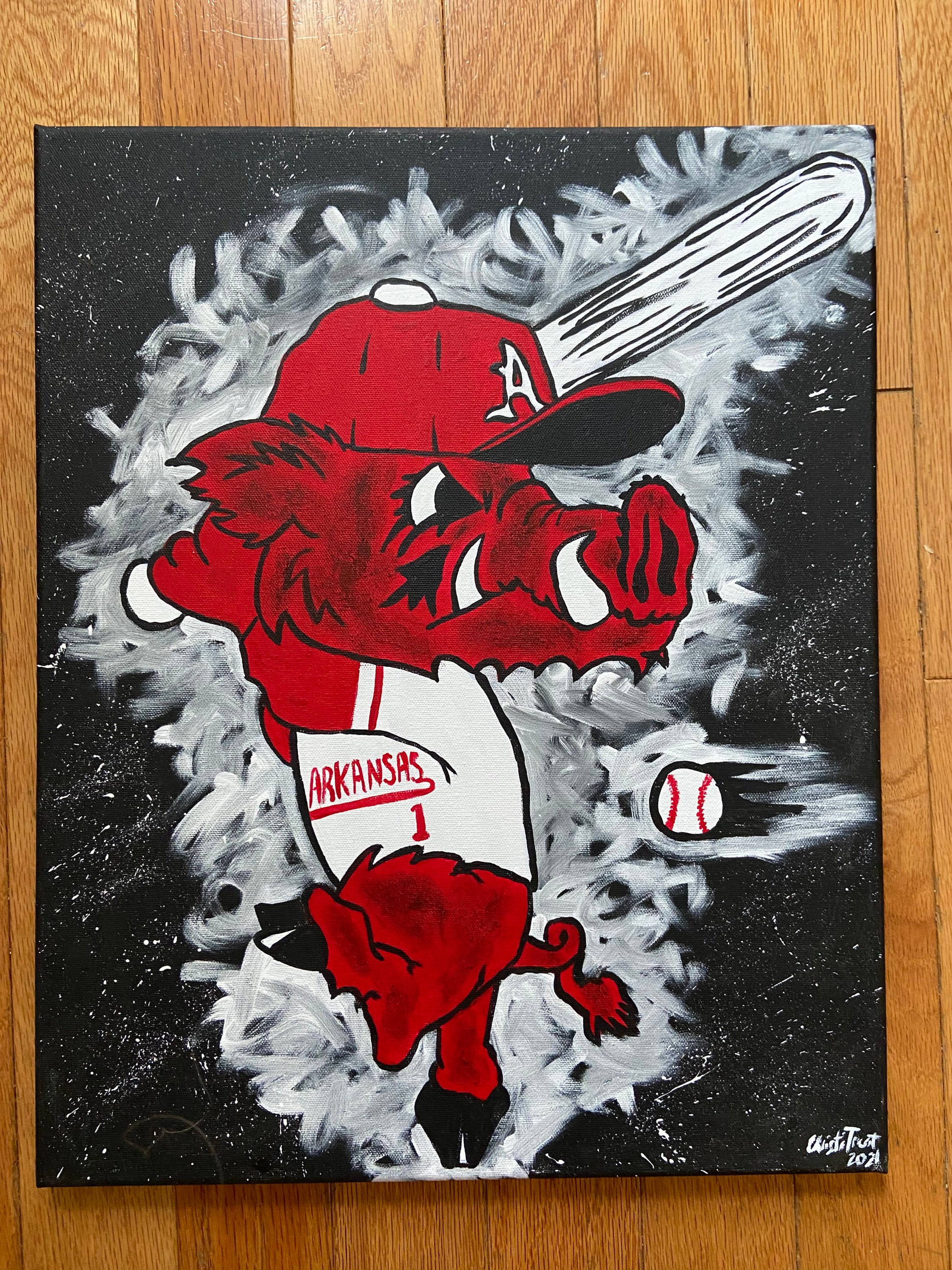 Arkansas Baseball Logo