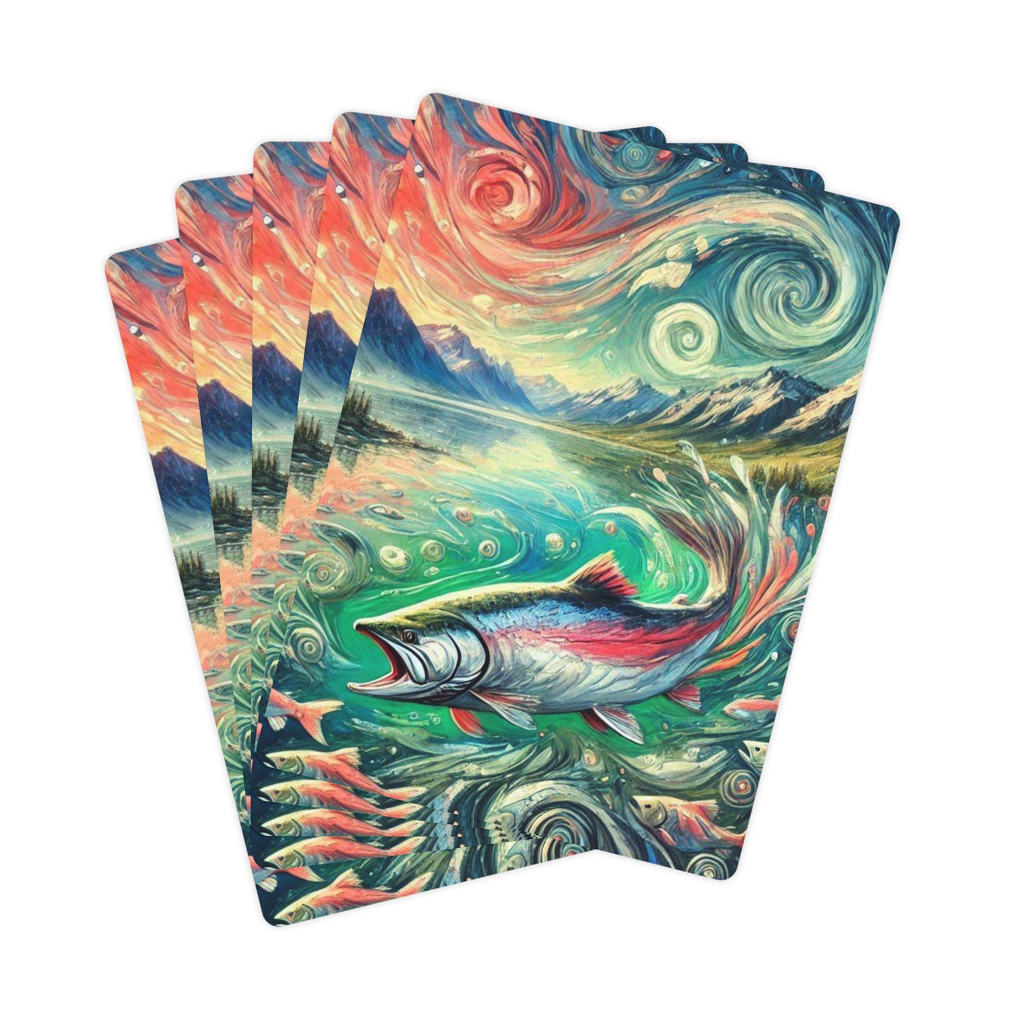 Artistic Poker Cards Set, Unique Playing Cards, Gift for Gamers ...