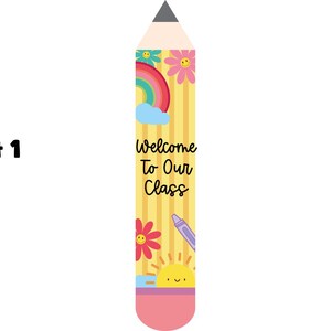 Personalized Classroom Pencil Name Signs | Unique Teacher & Classroom ...