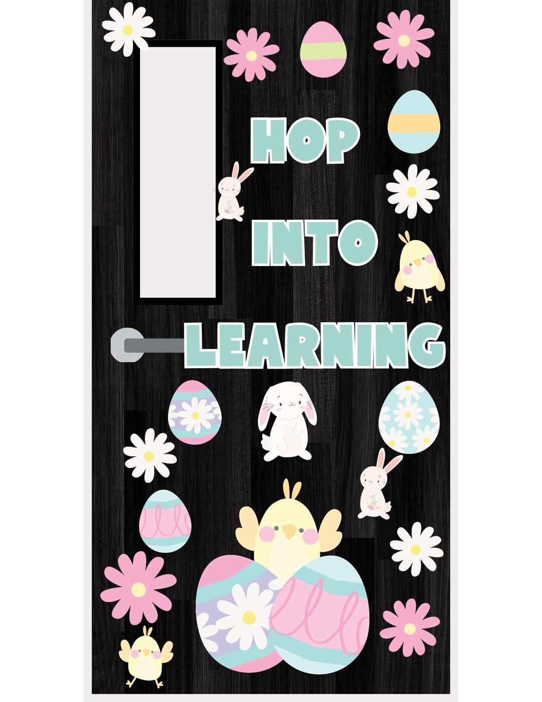 Hop Into Learning Spring Classroom Wall Decals - Removable ...
