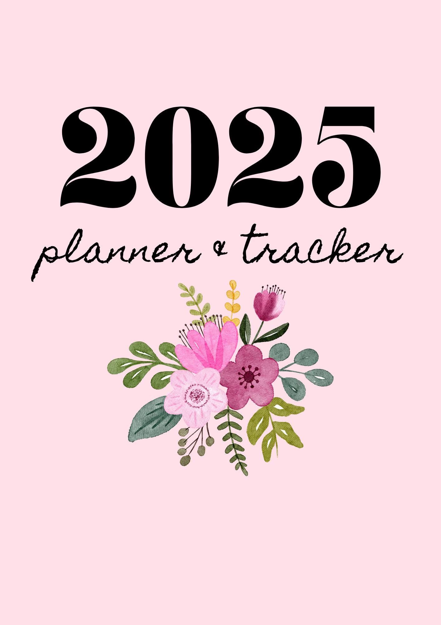 2025 Digital Planner & Tracker - Etsy