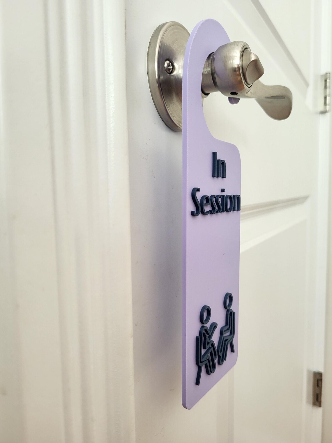 In Session Door Hanger: Therapist Office Sign Available in Many Colors ...