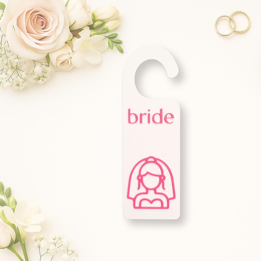 Bride Door Hanger: Wedding Suite Decor - Etsy
