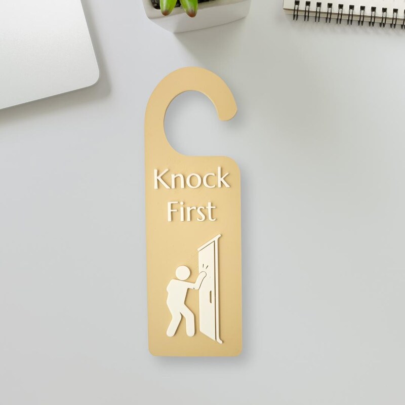 Knock Before Enter - Etsy