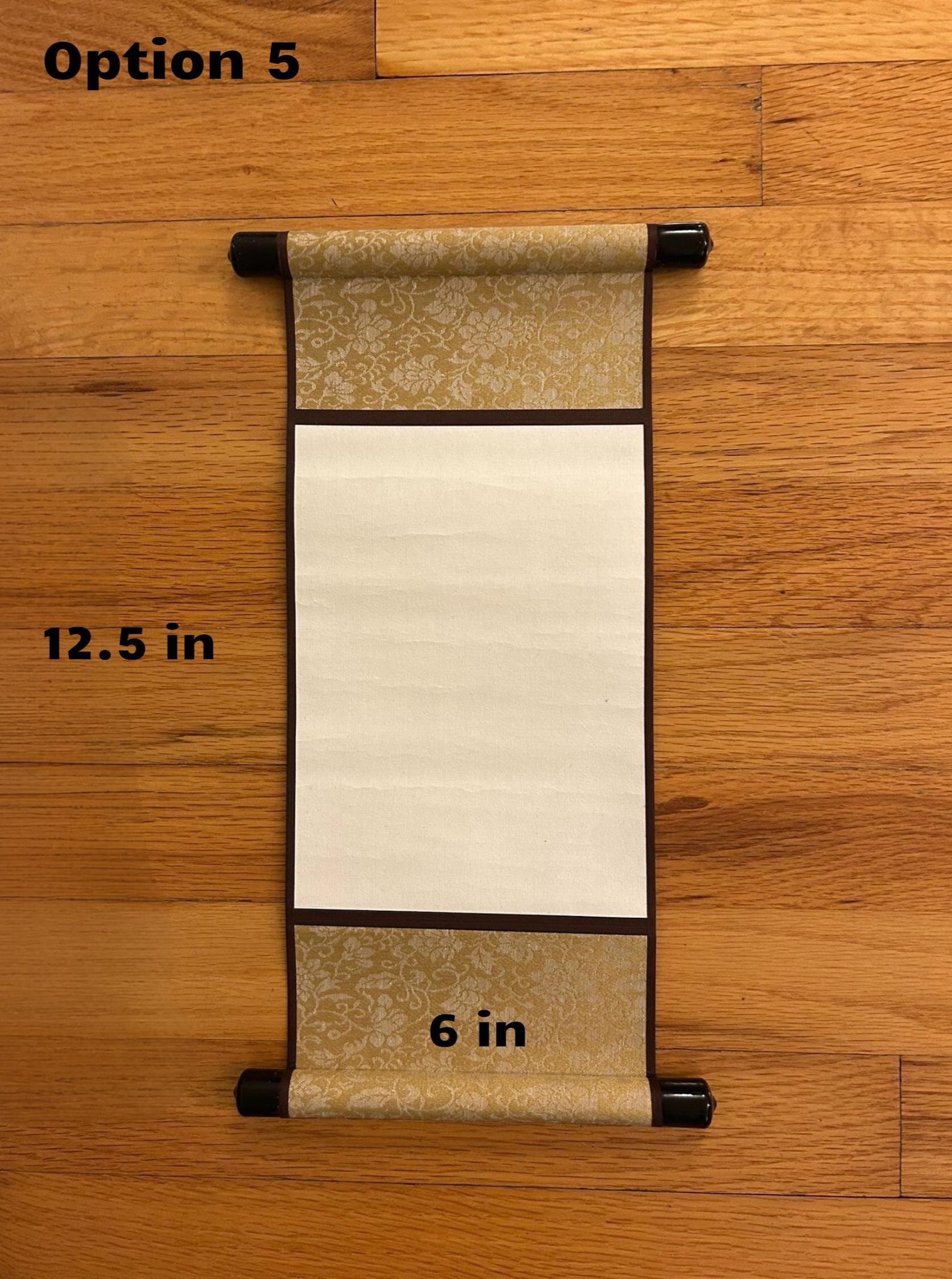 Hand-painted Custom Chinese Calligraphy Scroll – Handmade Wall Art ...