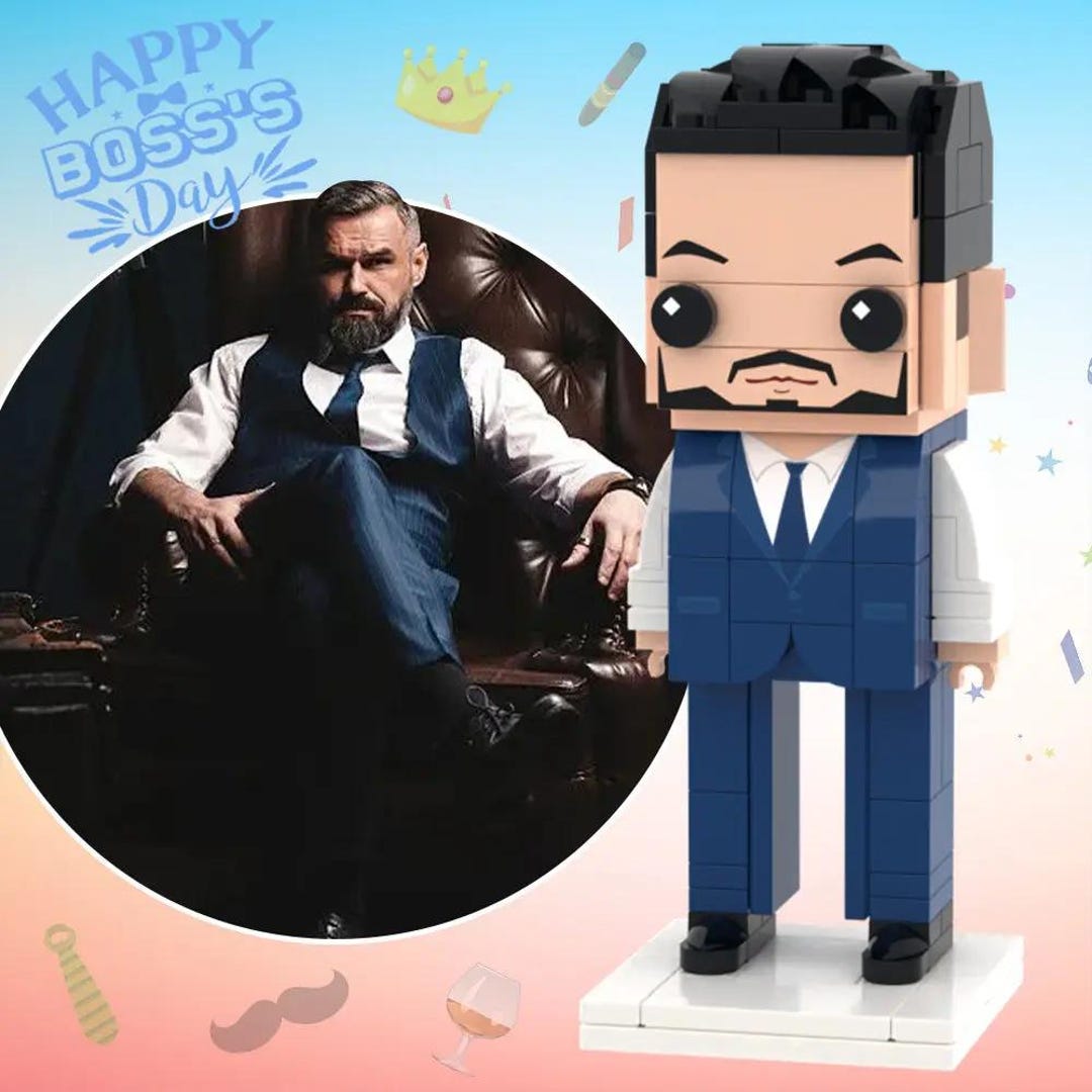 Custom Brick Figurine: Personalized Minifigure Gift - Etsy