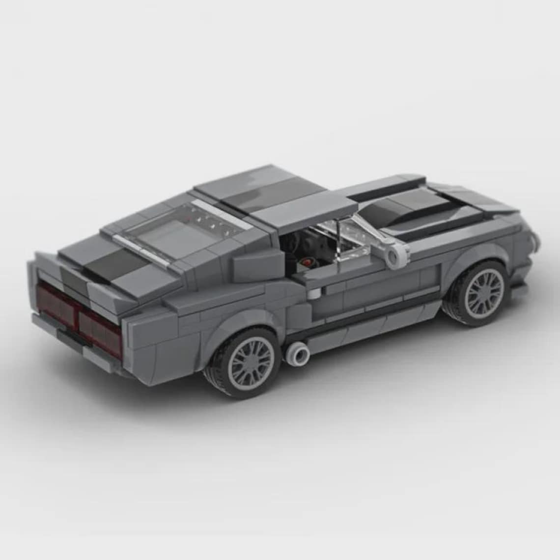 Shelby GT500 Mustang Building Blocks, Racing Car Construction Toy - Etsy
