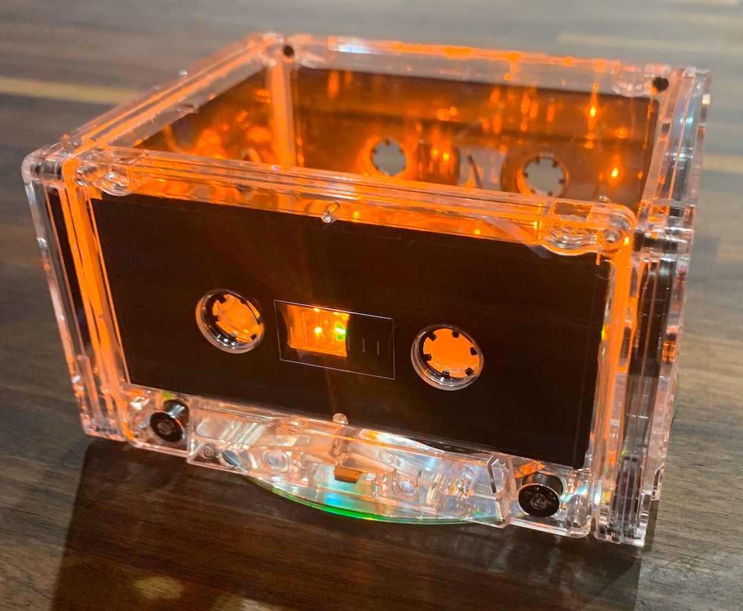 1 Tier Cassette Centerpiece, or Organizer, 1990's and 1980's Unique ...