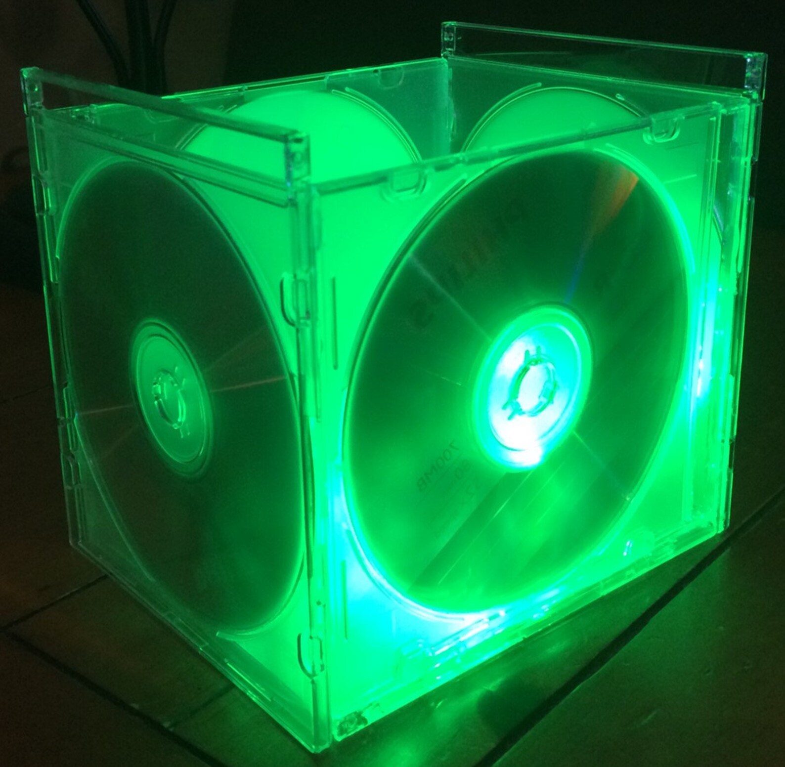 Total of 10 5 CD Centerpieces and 5 Cassette Centerpieces - Etsy