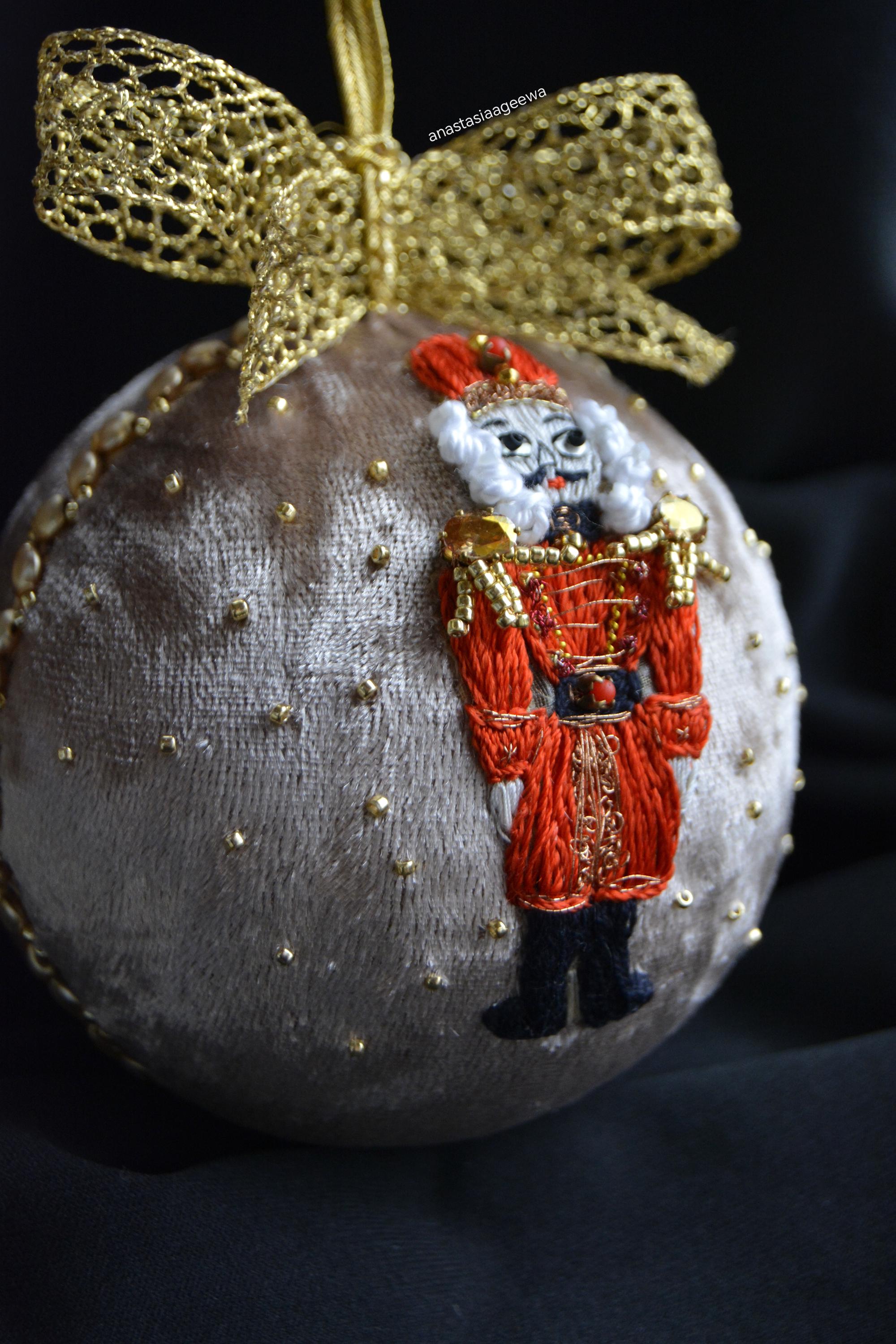 Velvet Christmas Tree Toy. Christmas Tree Toy With Embroidery - Etsy