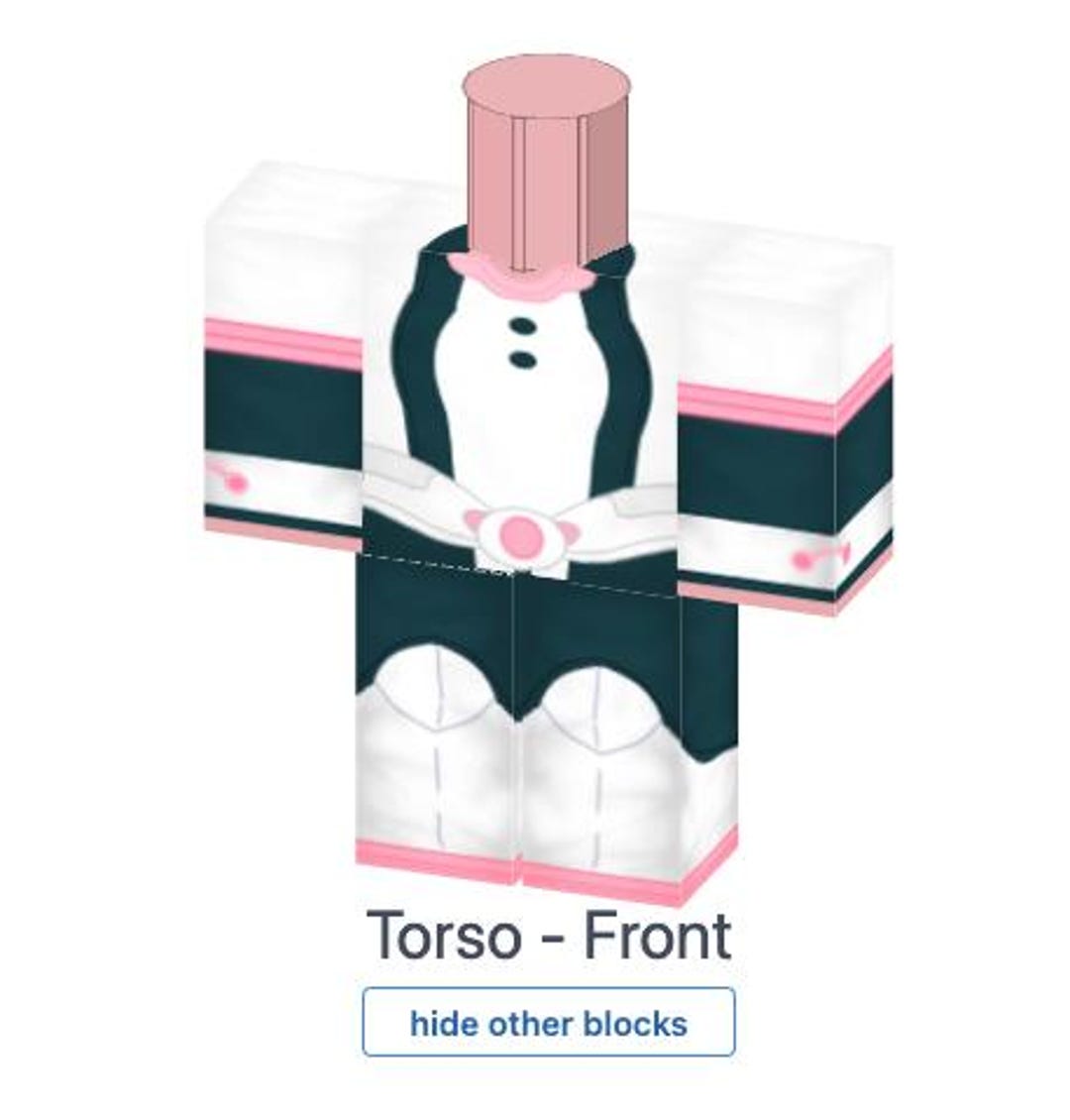 Ochako From My Hero Academia Roblox Skin/outfit - Etsy