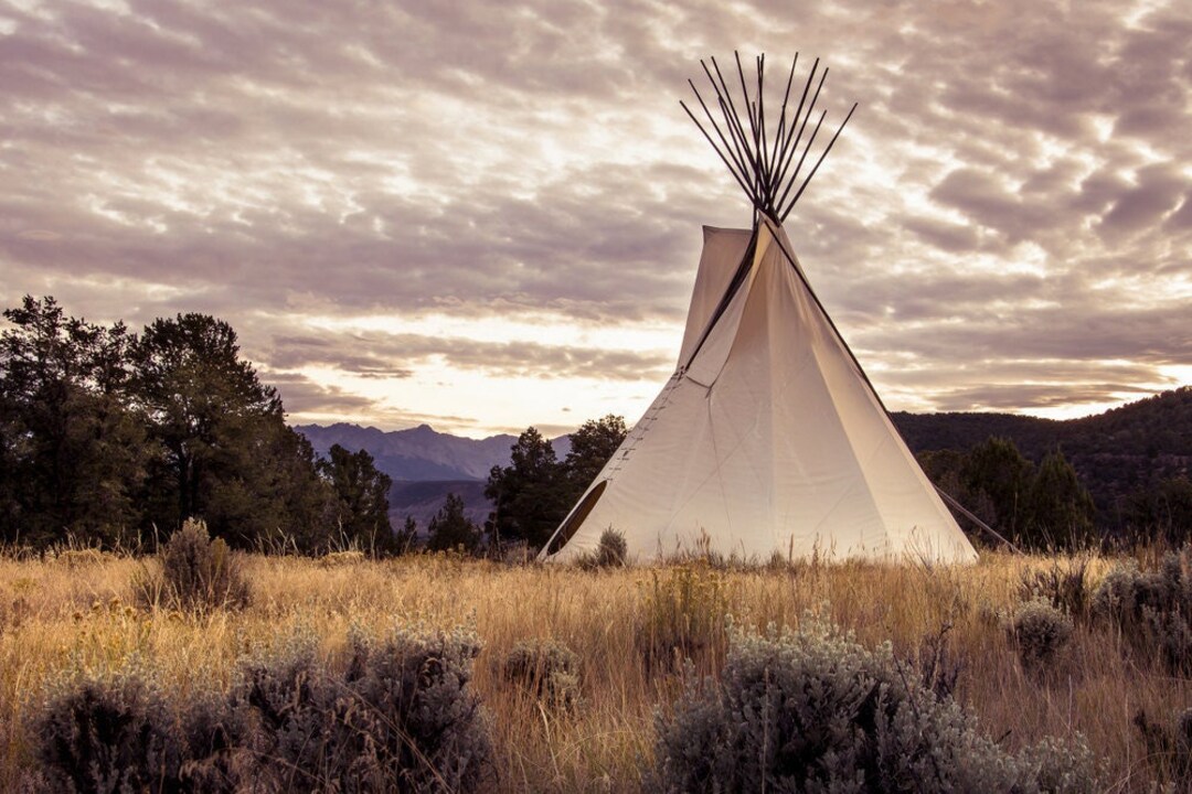 Tepee Photo, Western Photography, Old West Picture, Rustic Art, Ute ...