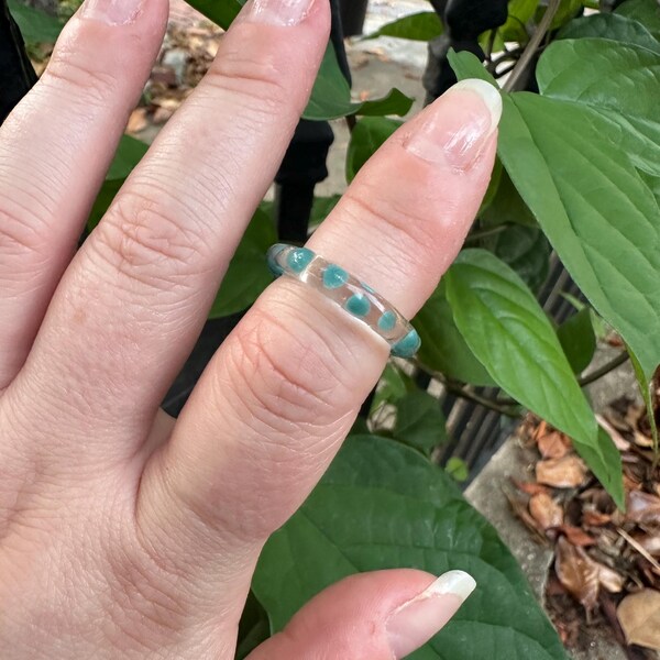 Borosilicate Glass Ring - Etsy