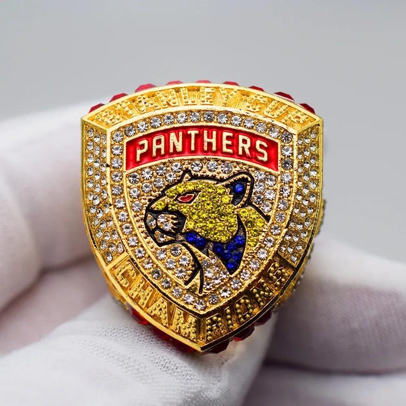 Florida Panthers 2024 Stanley Cup Championship Ring - Etsy