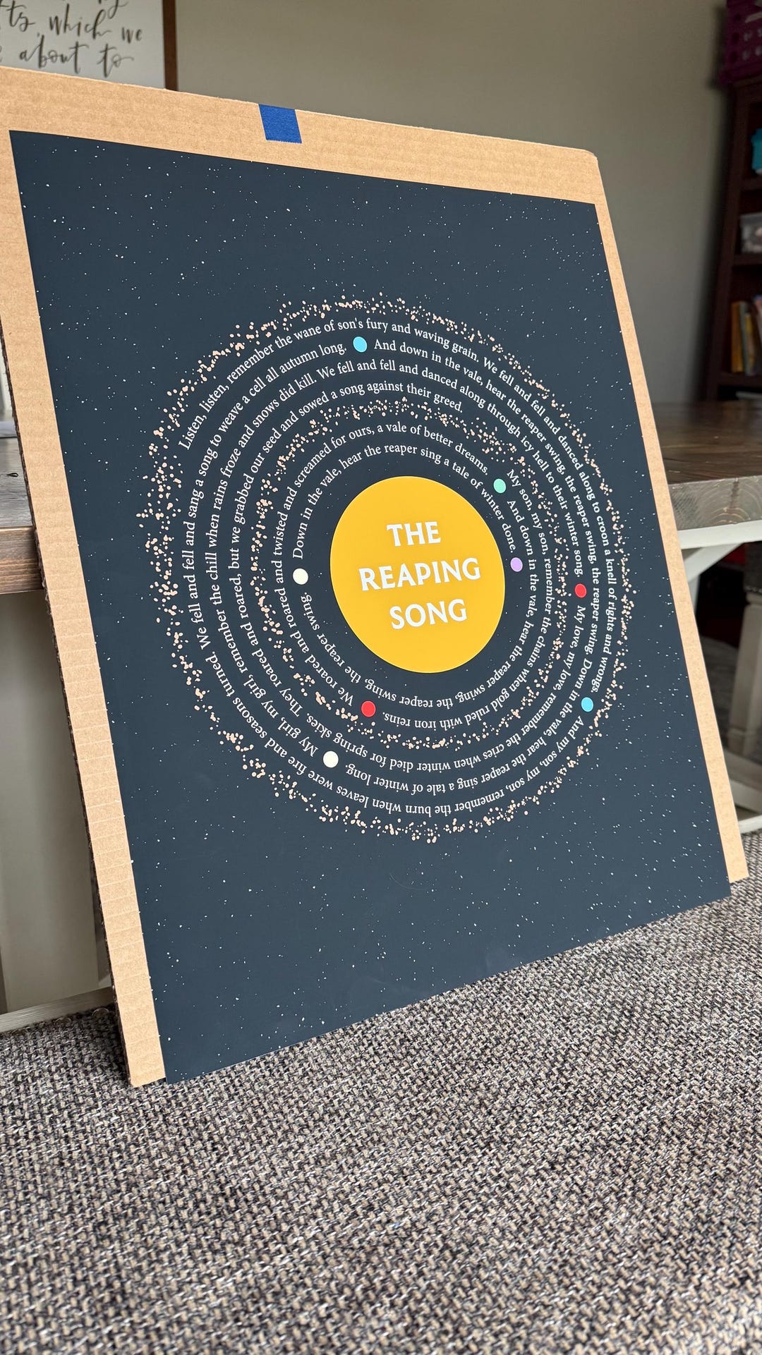 The Reaping Song, Red Rising Merch, Giclée Print, Various Sizes - Etsy