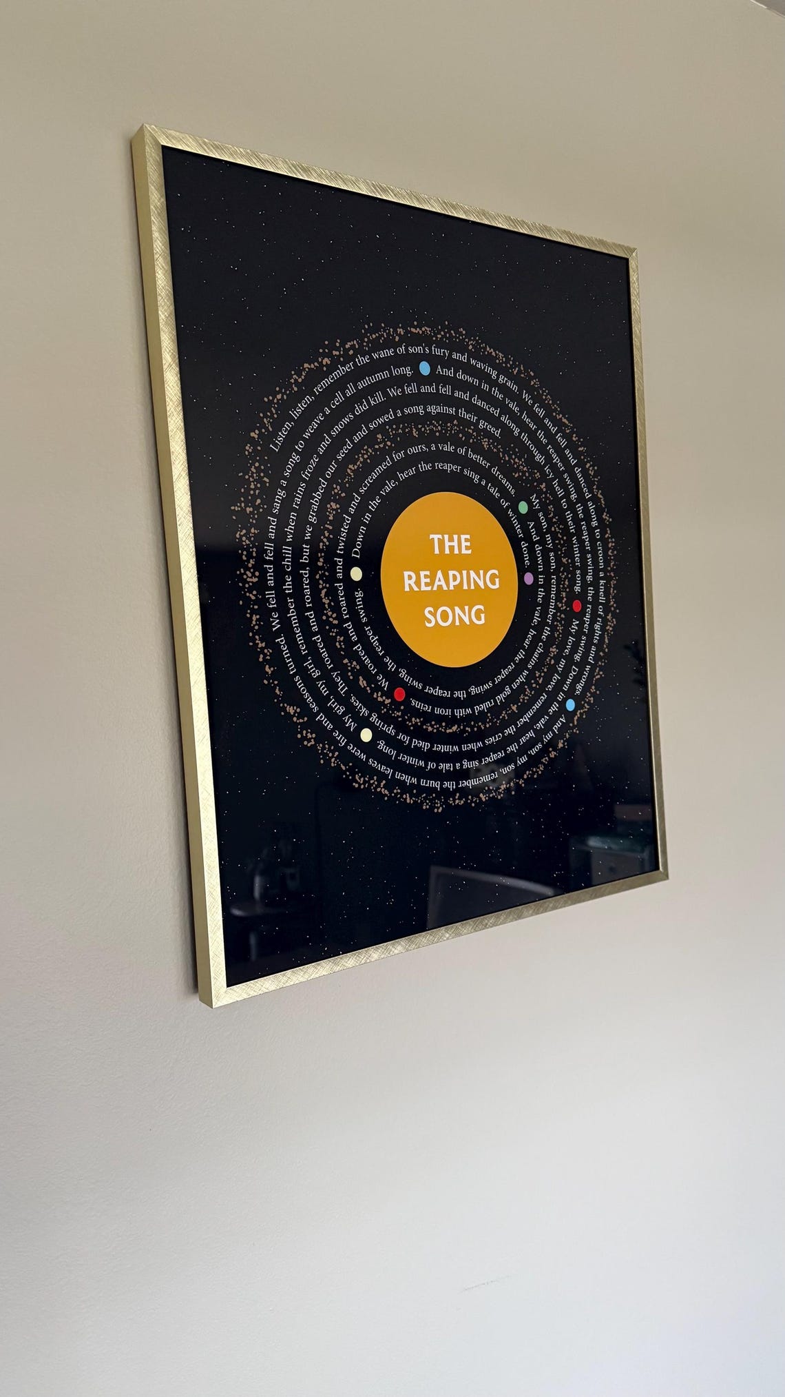 The Reaping Song, Red Rising Merch, Giclée Print, Various Sizes - Etsy