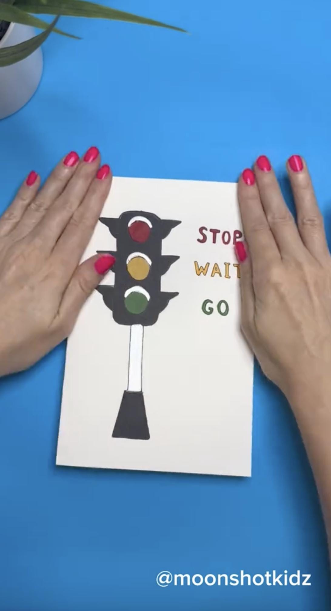 Moonshotkidz "traffic Light" Template & Instructions for Interactive ...