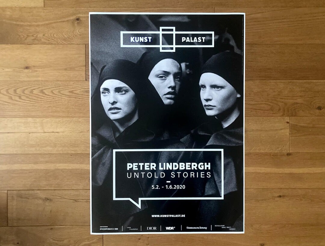Peter Lindbergh Untold Stories Poster Exhibition Poster 2020 - Etsy