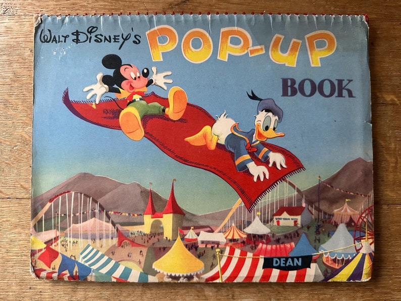 Walt Disney’s Pop-up Book - Etsy