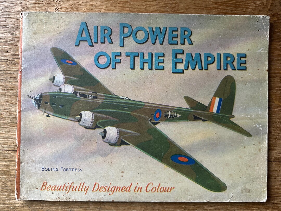 WW2 Aircraft Book - Air Power - Etsy