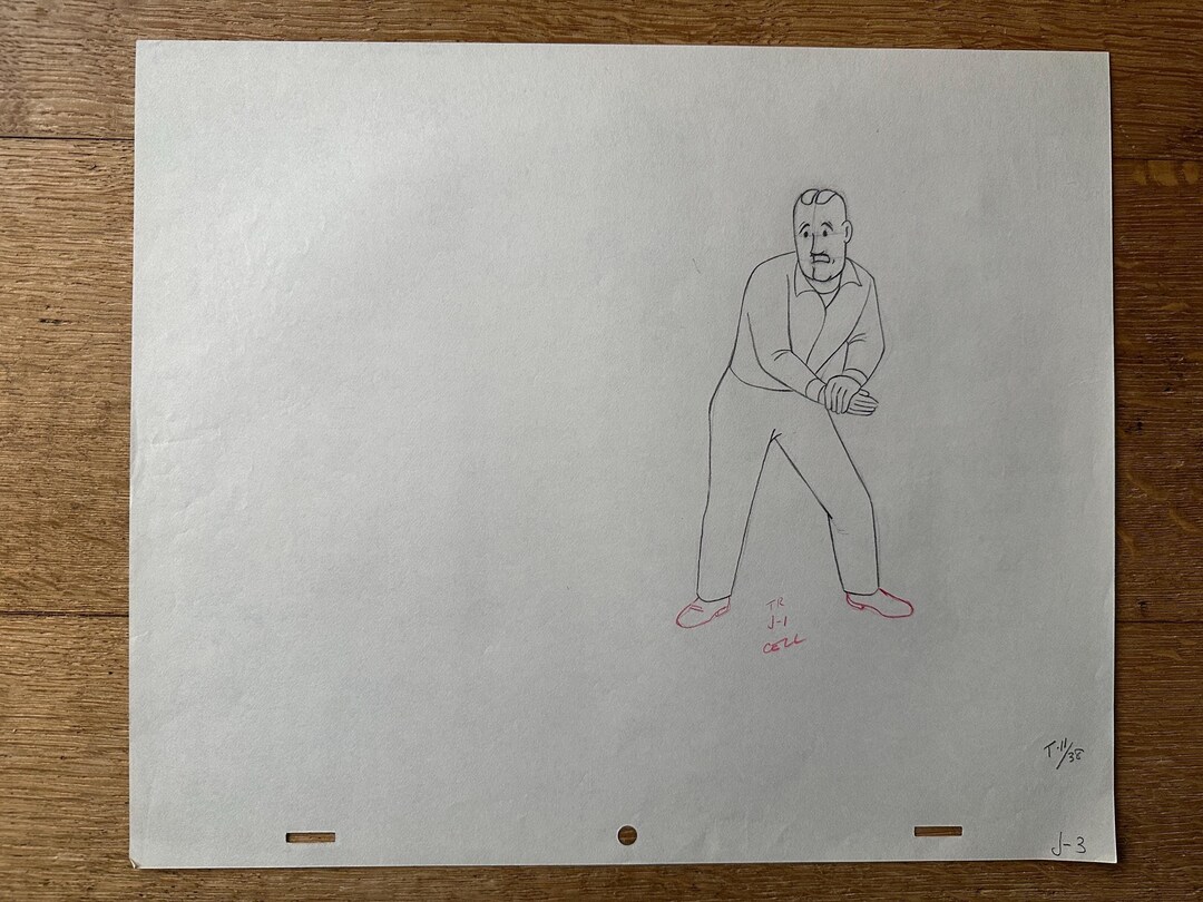 Tintin Animation Production Illustration - Jurgen - Objective Moon - Etsy