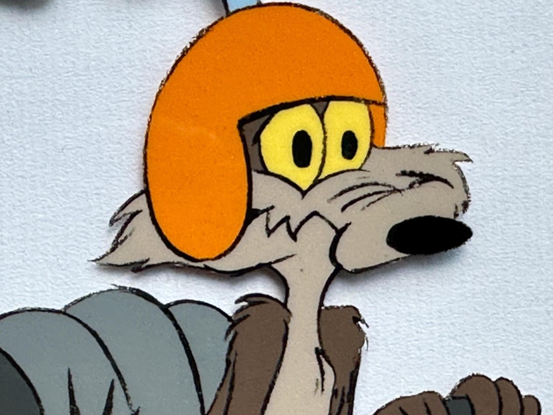 Warner Brothers Road Runner Hand-painted Animation Cel - Etsy