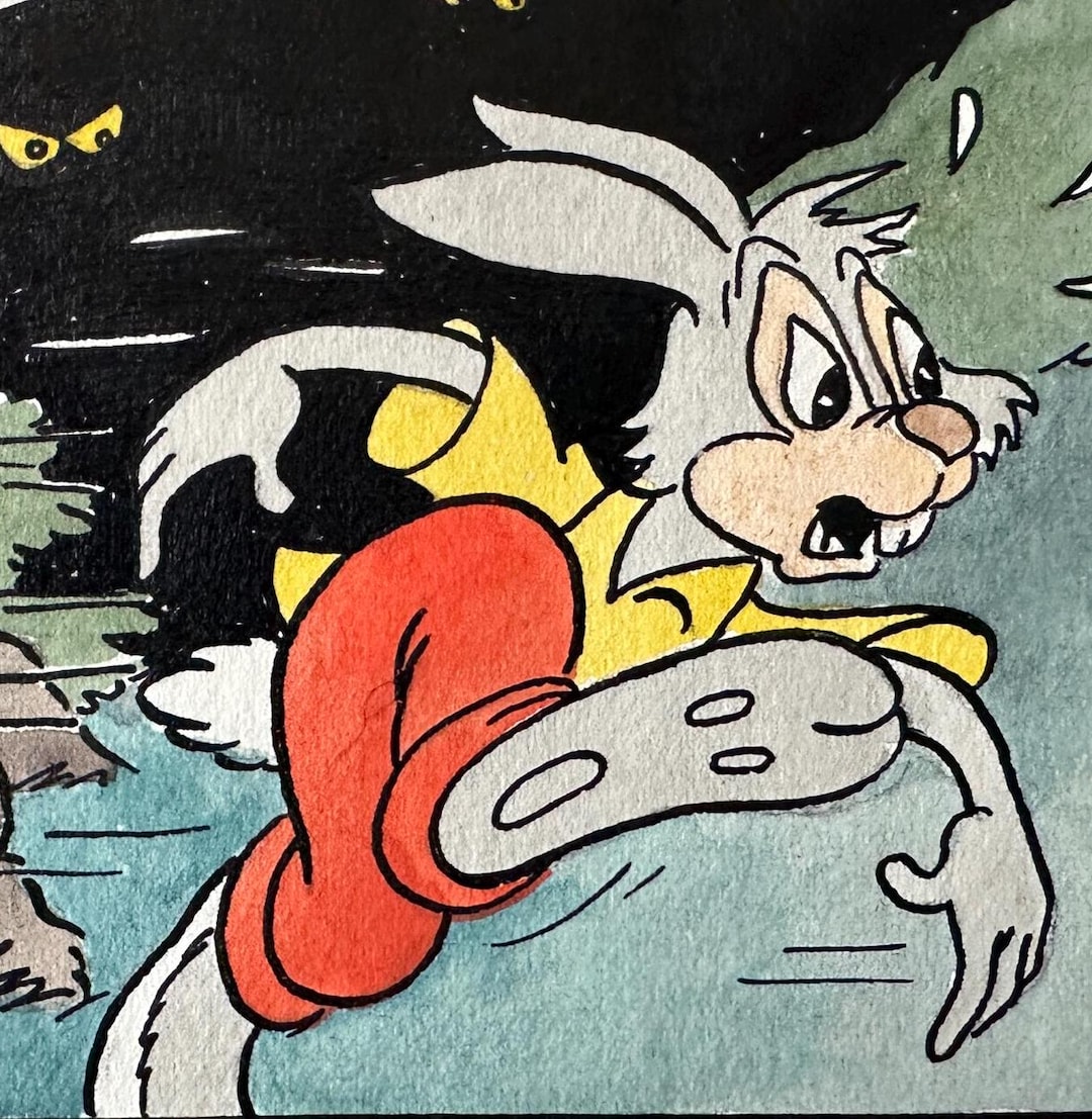 DISNEY - Comic Strip Illustration - Single Sided - Brer Rabbit ...