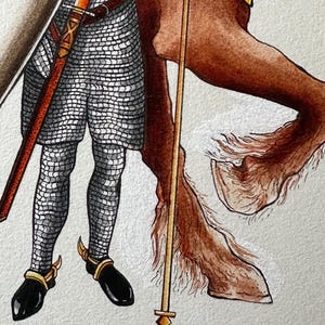 Norman Knight Illustration Art for a Children’s Book - Etsy