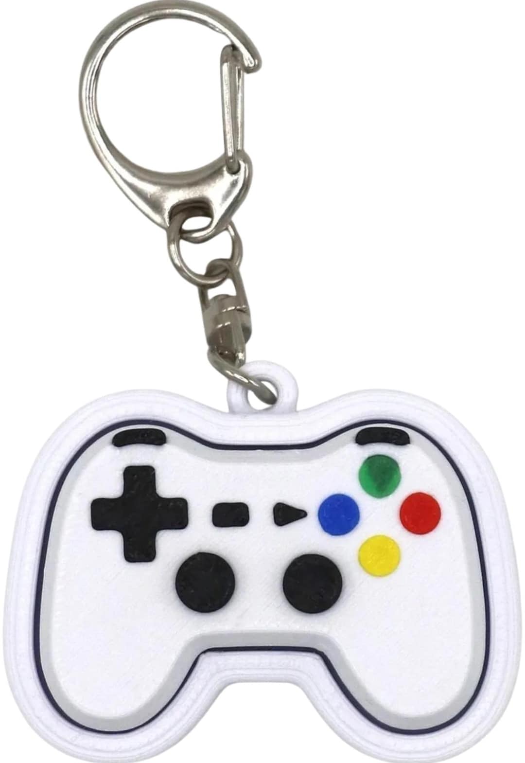 Xbox Inspired Video Game Controller Fidget Clickerkeychain Portable ...