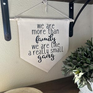 Canvas Wall Banner Signs Funny, Unique and Clever. 6 Options - Etsy