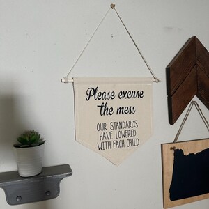 Canvas Wall Banner Signs Funny, Unique and Clever. 6 Options - Etsy