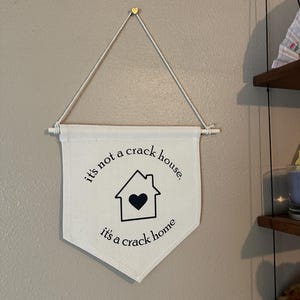 Canvas Wall Banner Signs Funny, Unique and Clever. 6 Options - Etsy
