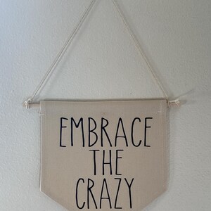 Canvas Wall Banner Signs Funny, Unique and Clever. 6 Options - Etsy