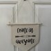 Canvas Wall Banner Signs Funny, Unique and Clever. 6 Options - Etsy