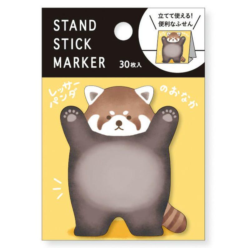Stand Stick Marker Notepad 30 Sheets - MIND WAVE Funny Japanese ...
