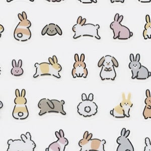 Tiny Tiny Animal Sticker - MIND WAVE Cute Animal MINI Stickers for ...