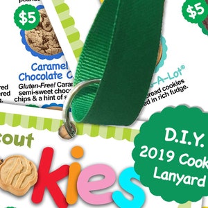 2020 ABC Girl Scout LANYARD Cookie Price List All Cookies 5.00 ...