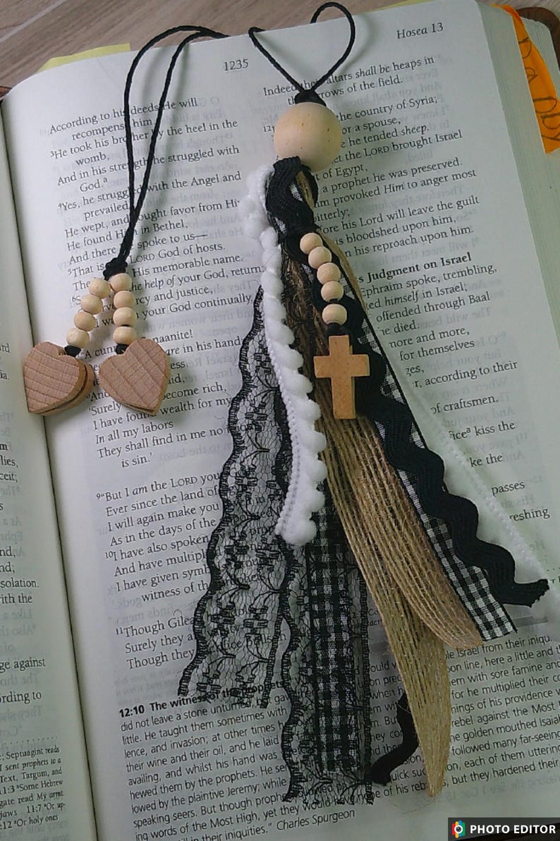Elegant Bible Tassel Bookmark - Brenda - Etsy