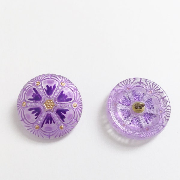 Czech Glass Buttons - Etsy