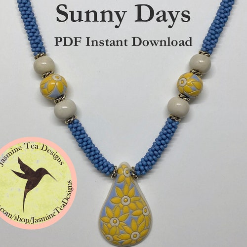 20 Strand Beaded Kumihimo Pattern Tutorial PDF Instant - Etsy