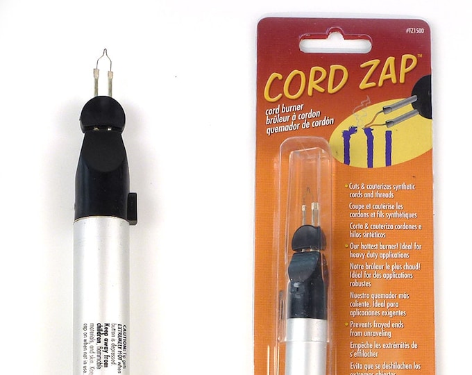 The Beadsmith Heavy Duty Cord Zapper, Battery Operated Requires Two AA ...