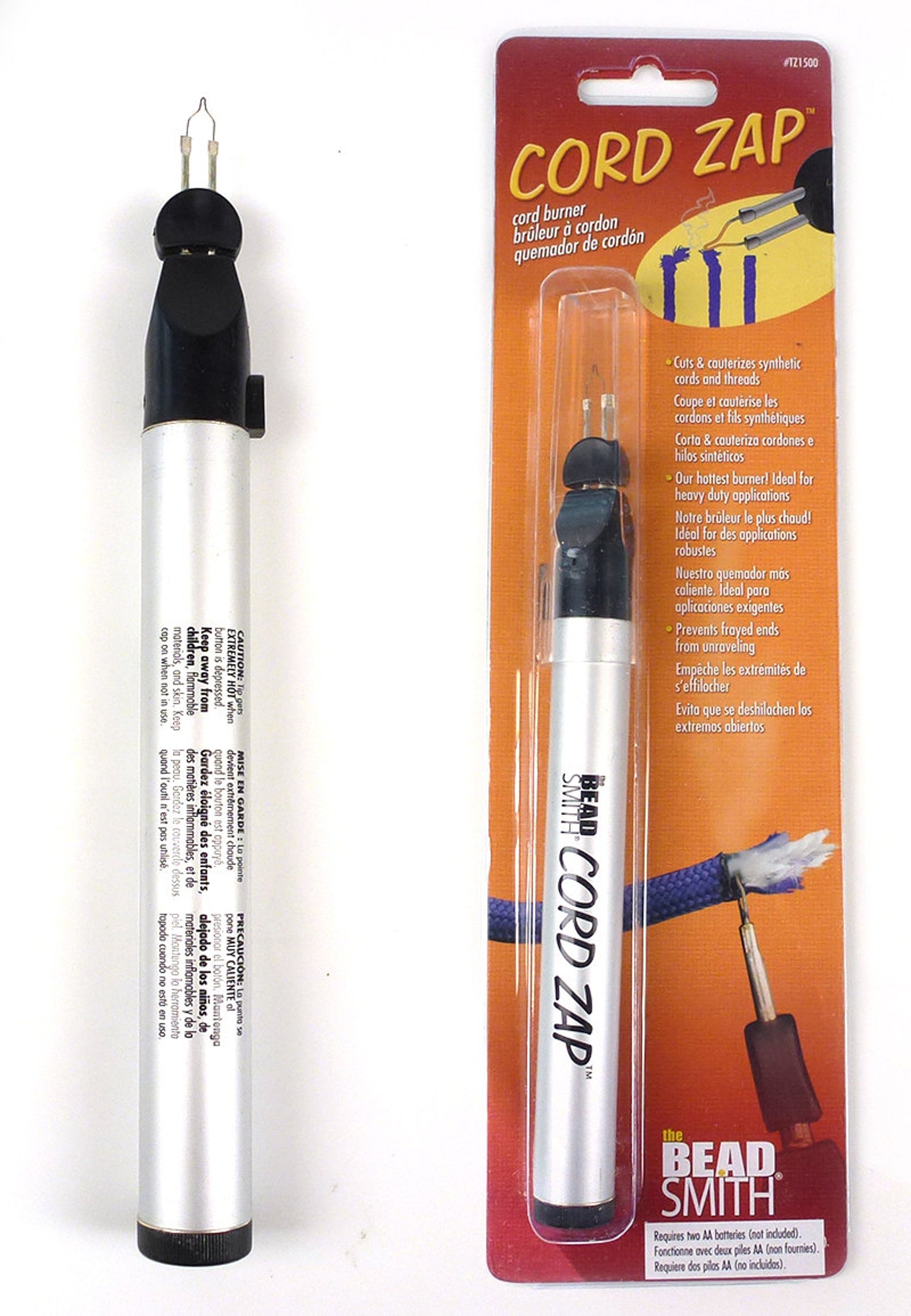 The Beadsmith Heavy Duty Cord Zapper Battery Operated - Etsy