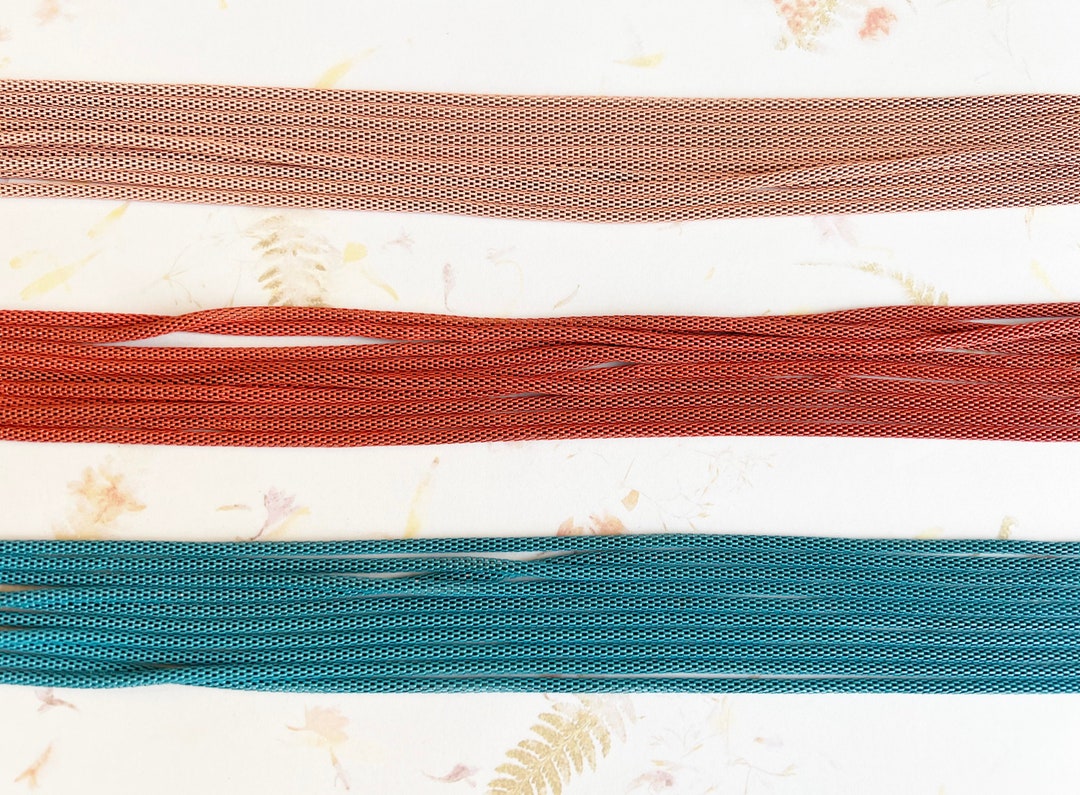 Gorgeous Open Link Mesh Chain, Light and Flexible, Iron Mesh Chain With ...