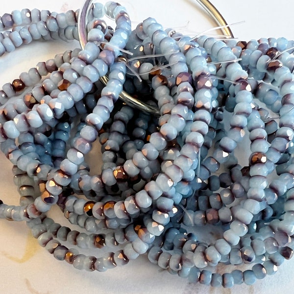 Crystal Rondelle - Etsy