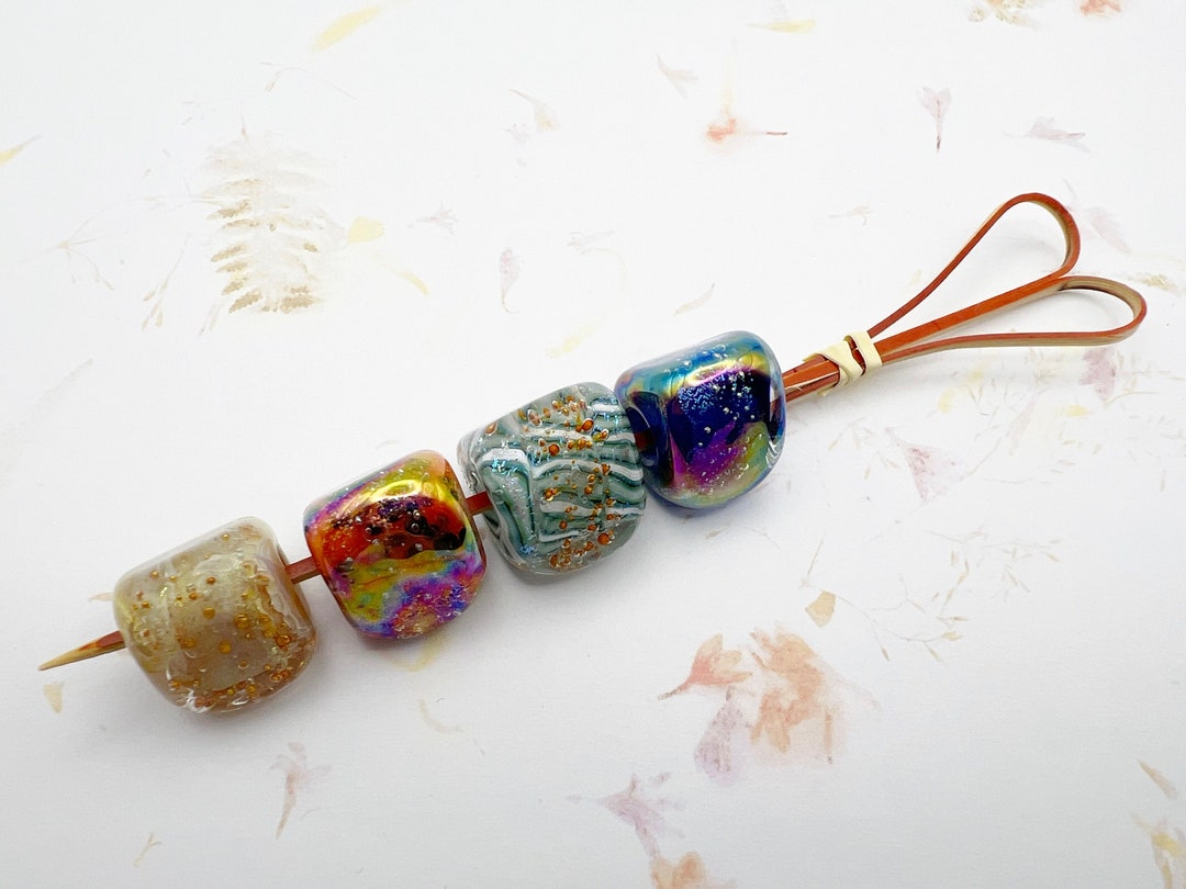 Prism Beads, Silver and Copper Series by Unicorne Beads, Specifically ...