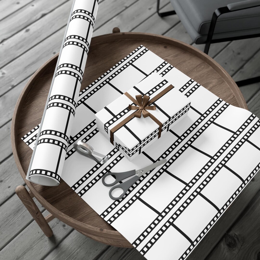 Kids DIY Film Strip Wrapping Paper - Design Your Own! - Etsy