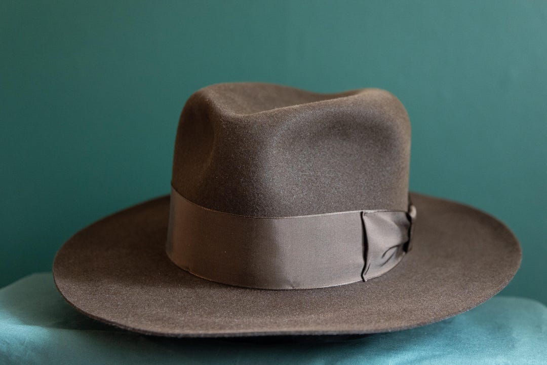 Custom Fourth Doctor’s Style Fedora (deep Sable Color) - Etsy